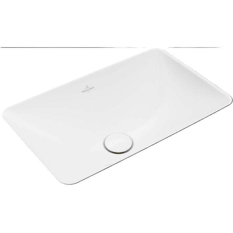Loop & Friends Undercounter washbasin, 450 x 280 x 170 mm, with overfl ...