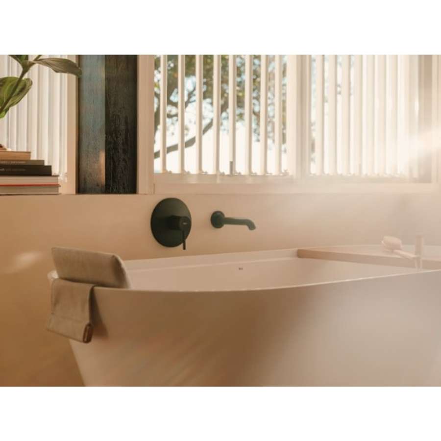 Roca A248672000 Tura Stonex® oval freestanding bath with ambient LED l ...